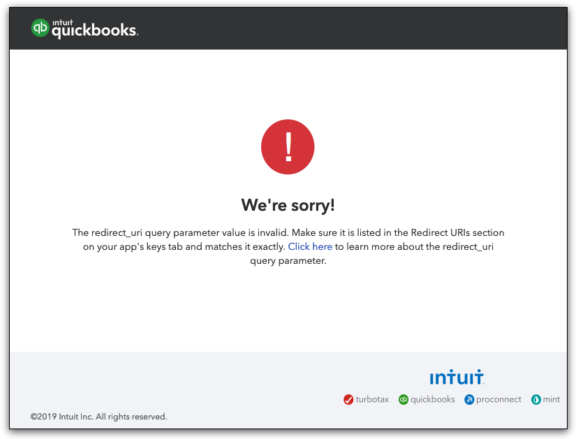 Configuring the Oauth 2.0 Playground for QuickBooks Online